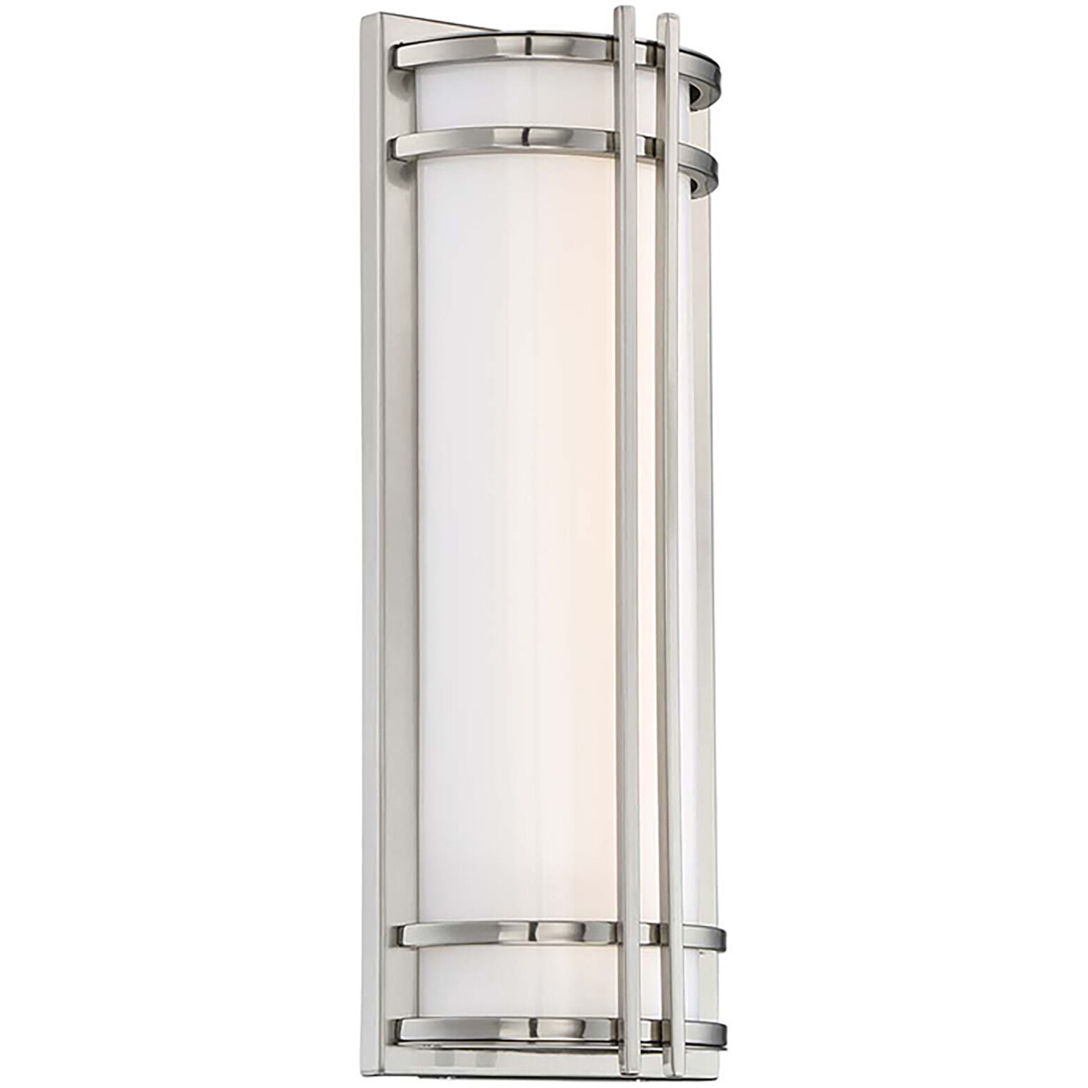 Modern Forms WS-W68618-SS Skyscraper LED 18 inch Stainless Steel ...