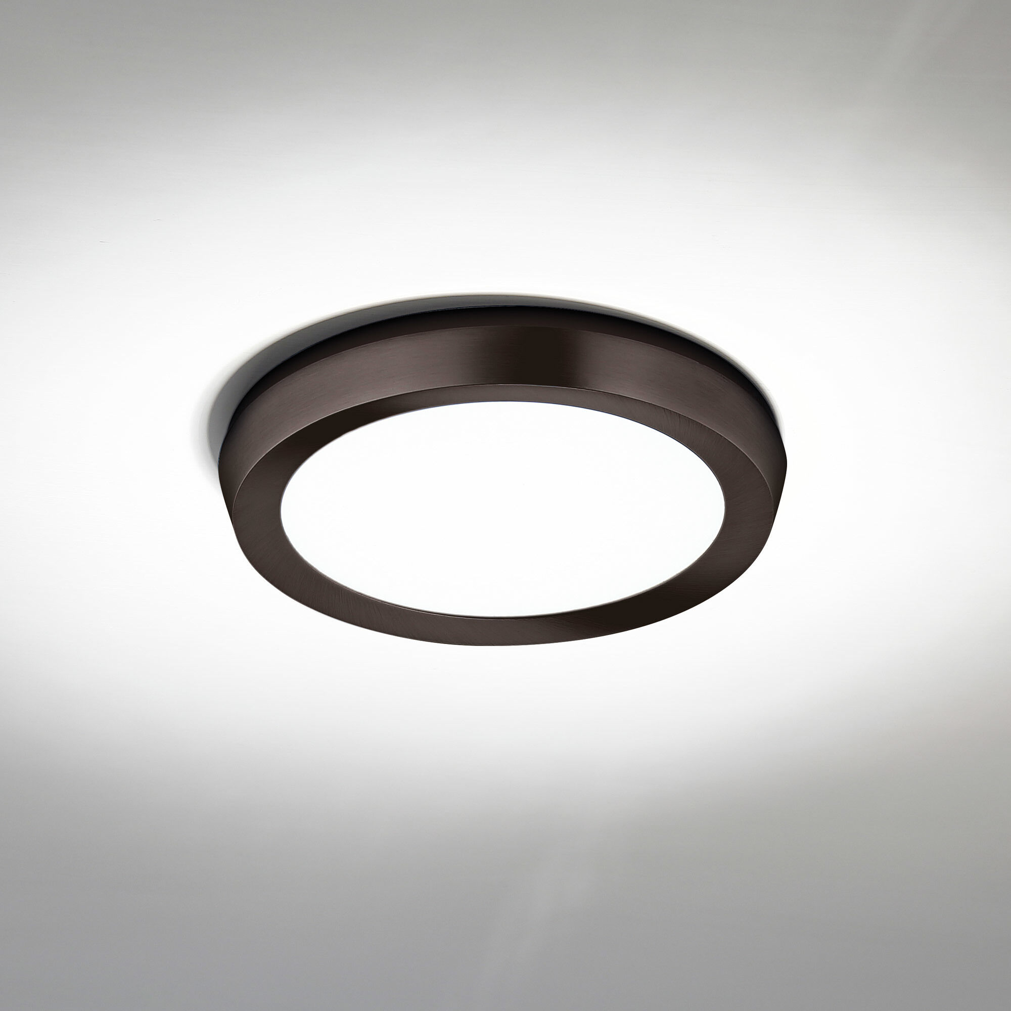 Modern Forms FM-4207-35-BK Argo LED 7 inch Black Flush Mount Ceiling ...