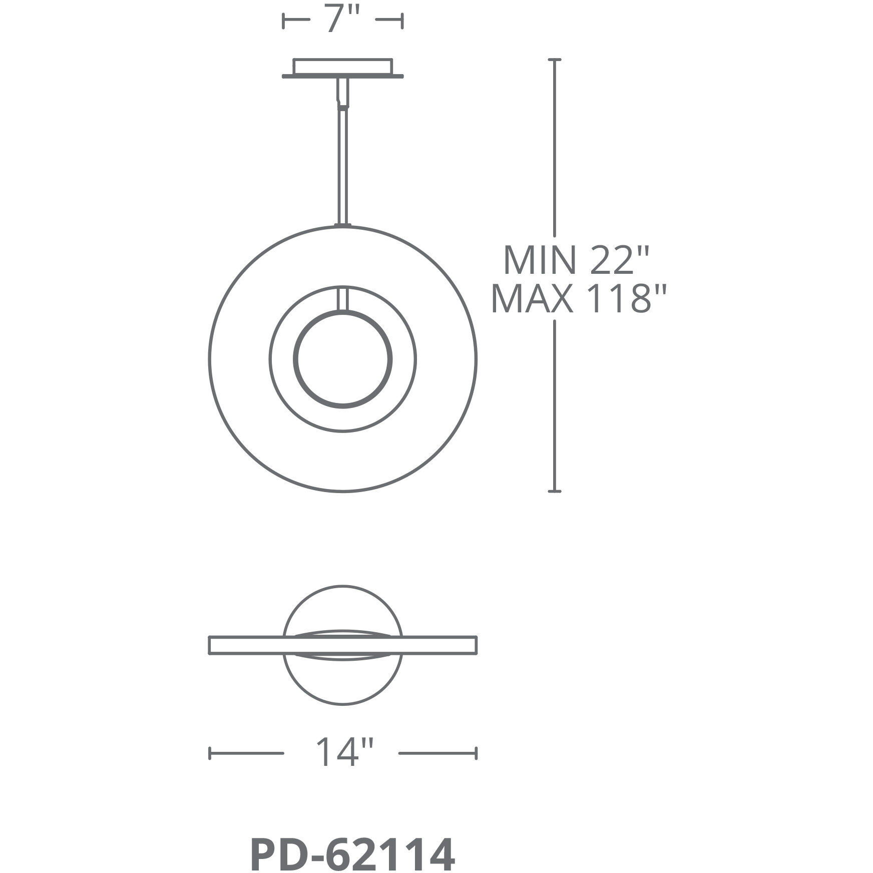 Modern Forms PD-62114-AB Cymbal LED 19 inch Aged Brass Pendant Ceiling ...