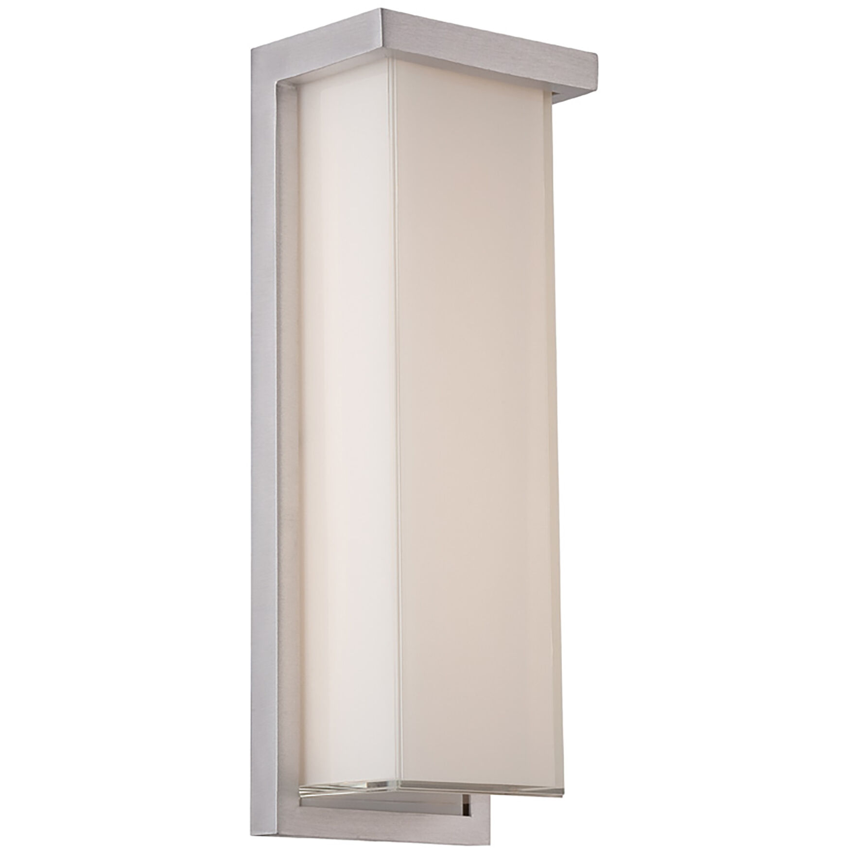Modern Forms WS-W1414-35-AL Ledge LED 14 inch Brushed Aluminum Outdoor ...