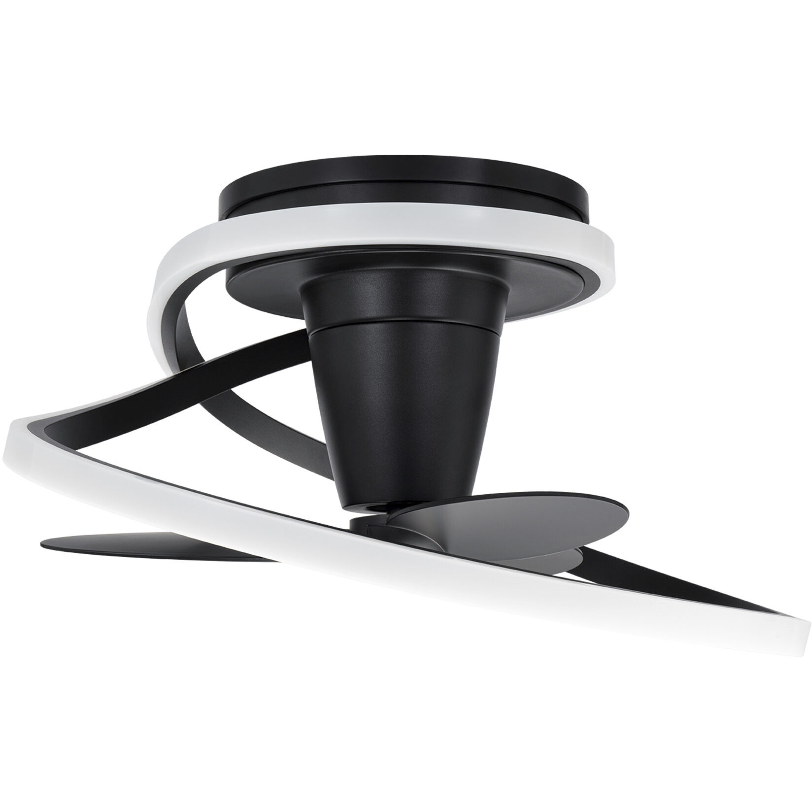 Modern Forms FH-D2402-28L-BK Veloce 22 inch Black Fandelier