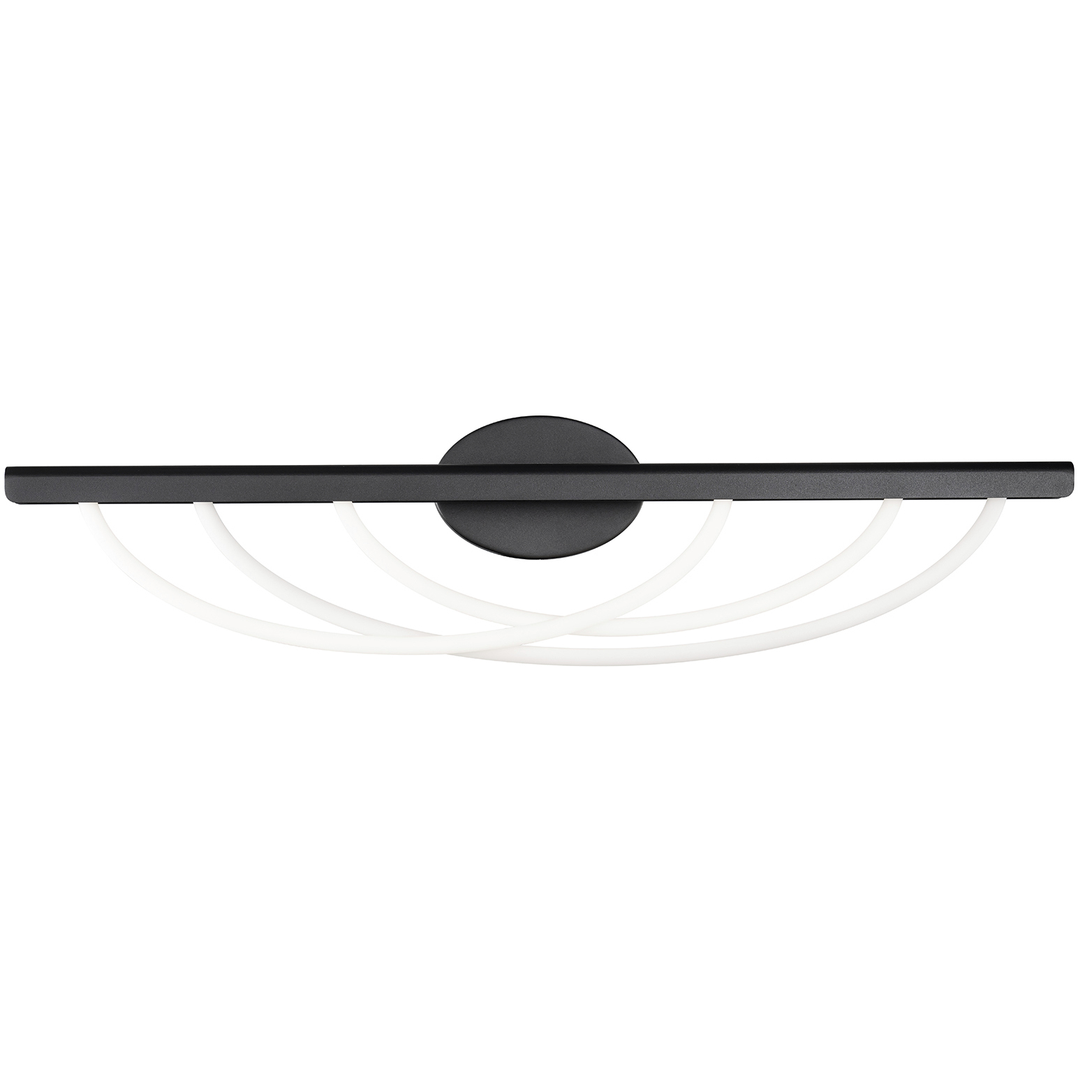 Modern Forms WS-32434-BK Swoop 1 Light 34 inch Black Bath Vanity Light ...