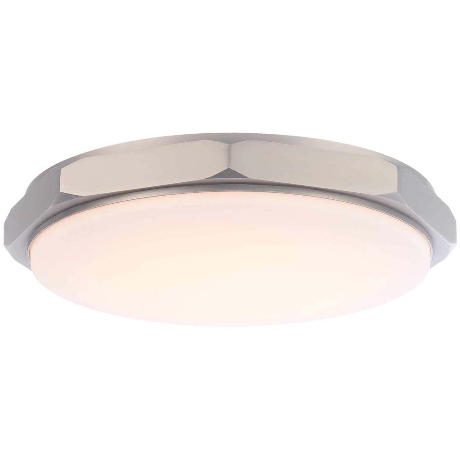Modern Forms FM-30216-27-BN Grommet 1 Light 16 inch Brushed Nickel ...