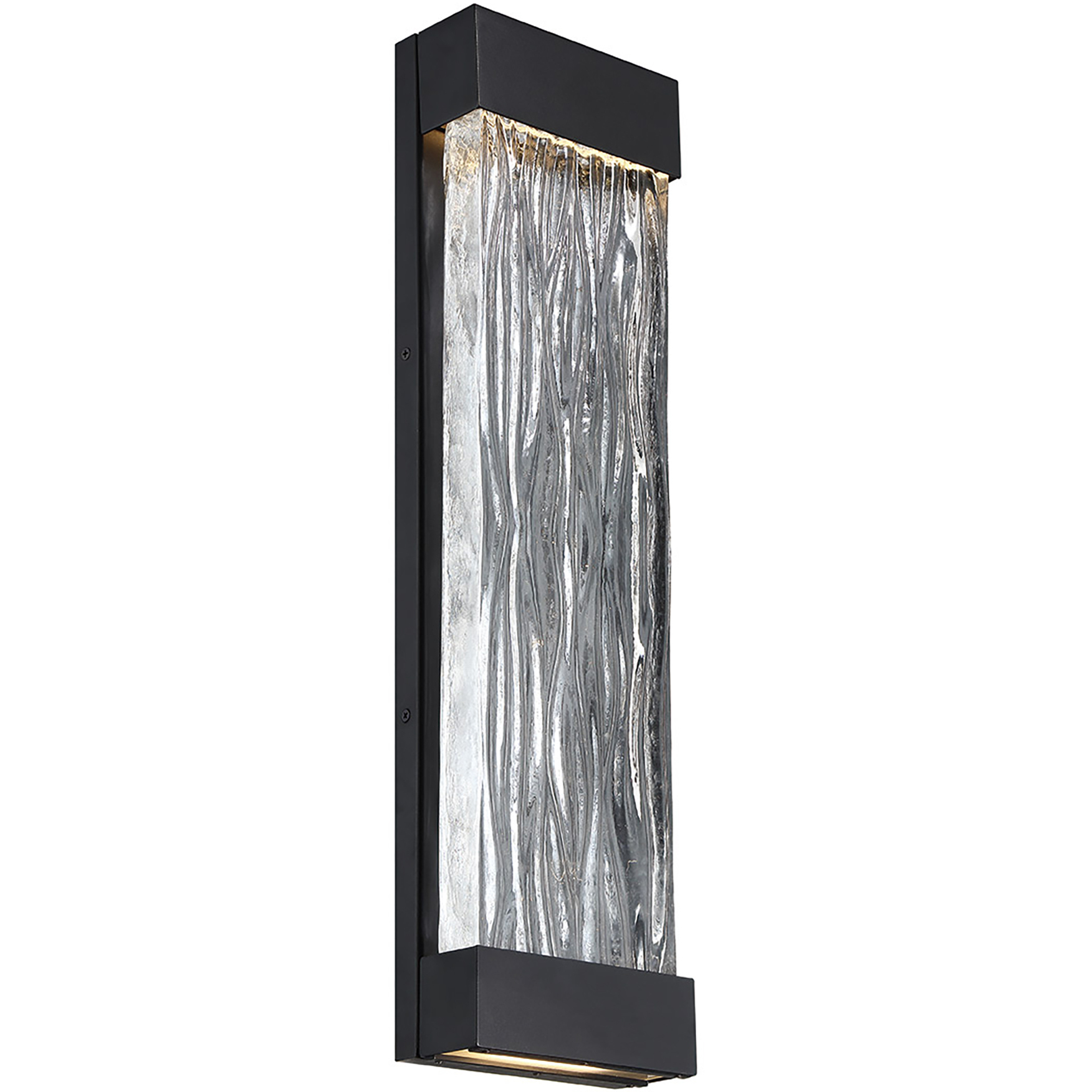 Modern Forms WS-W37922-BK Fathom LED 22 inch Black Outdoor Wall Light ...